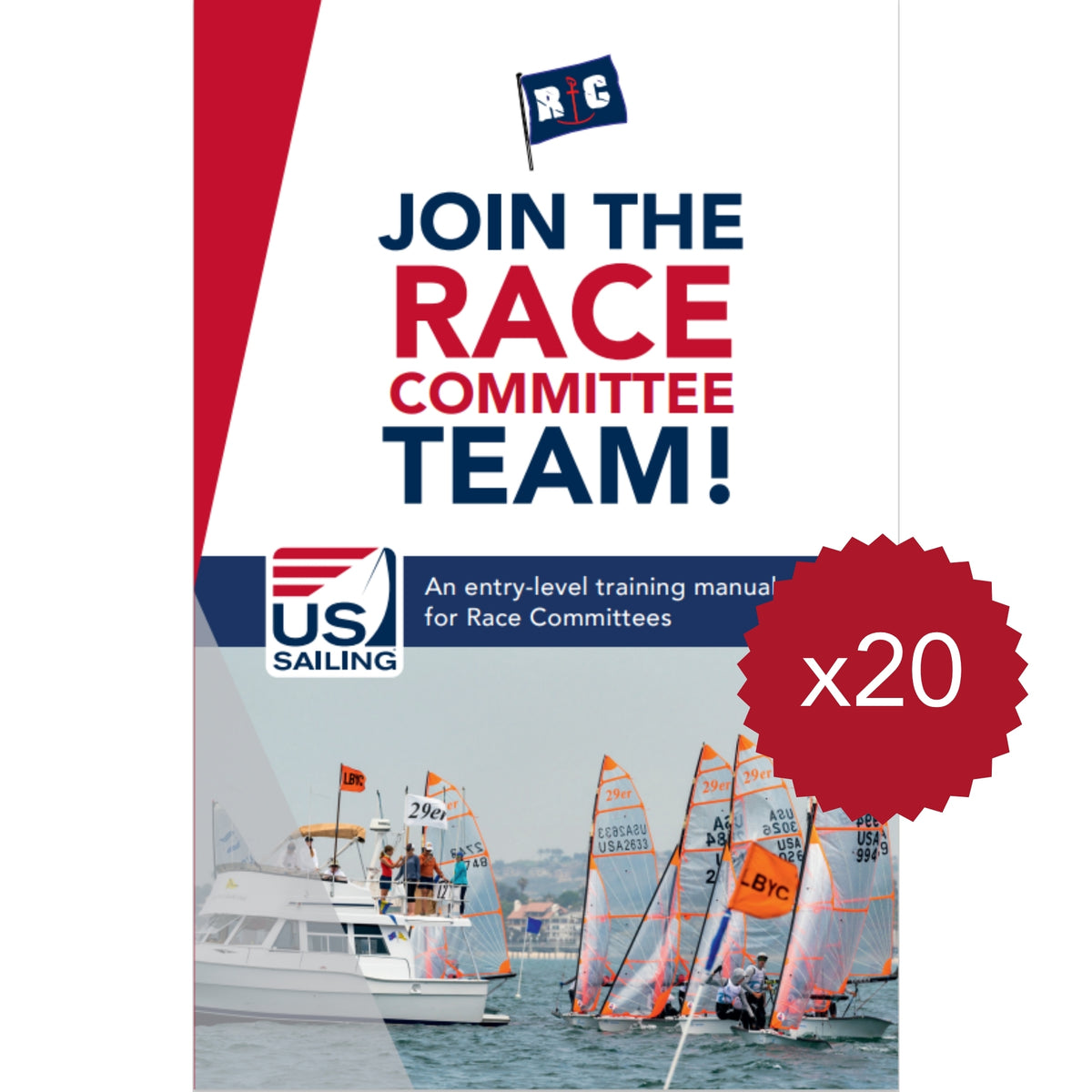 Bundle: 20 Copies of the Join The Race Committee Team! Booklet – US ...