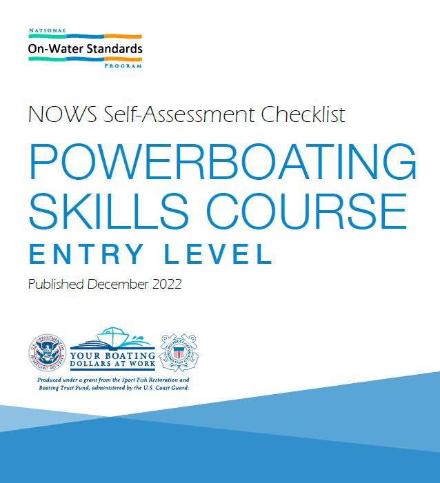 NOWS: EDU-1 Powerboating Checklist – US Sailing Store